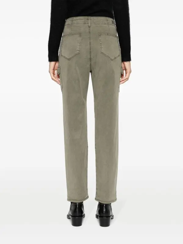 Paige Drew Tapered Cargo Trousers - Green