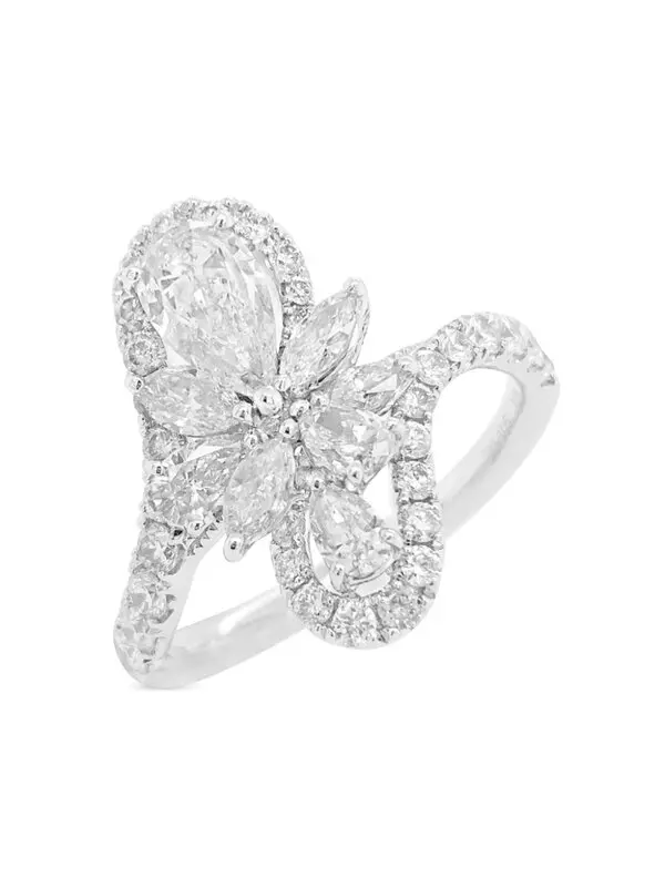HYT JEWELRY Platinum And Diamond Ring