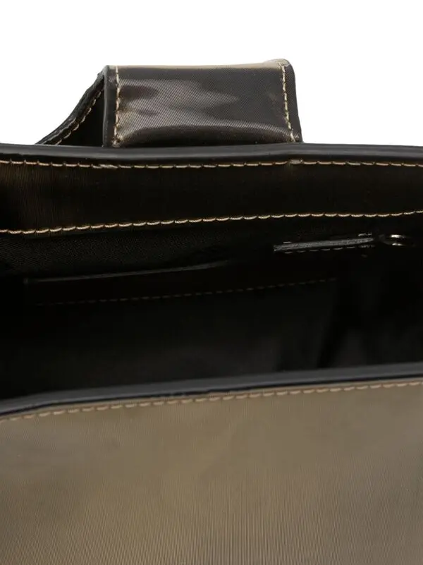 Gcds Small Holographic Tote Bag - Green
