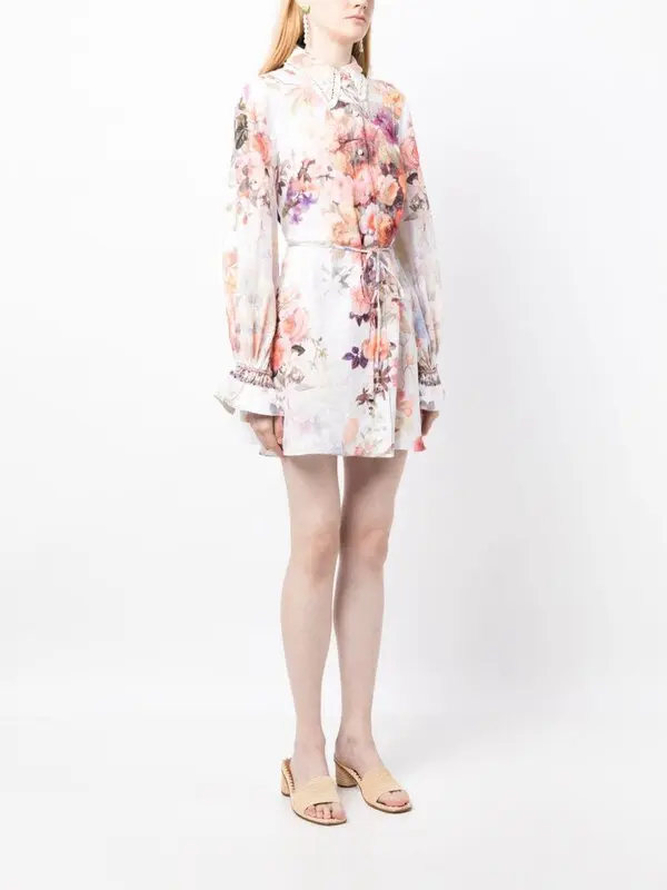 Camilla Friends With Frescos Linen Shirt Dress
