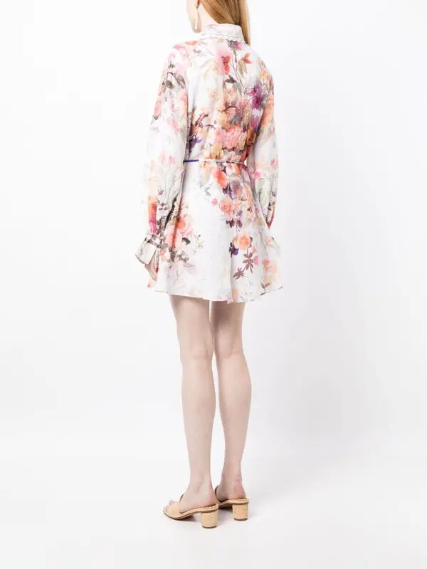 Camilla Friends With Frescos Linen Shirt Dress