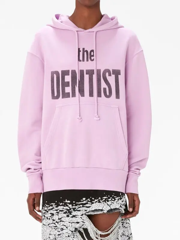 JW Anderson Graphic-print Cotton Hoodie