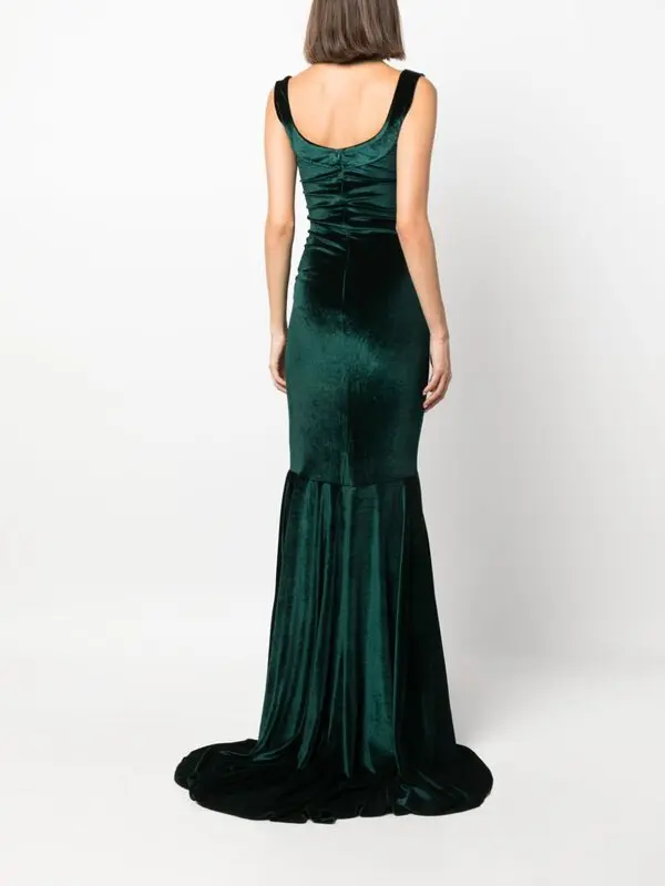 ATU BODY COUTURE Velour Maxi Dress