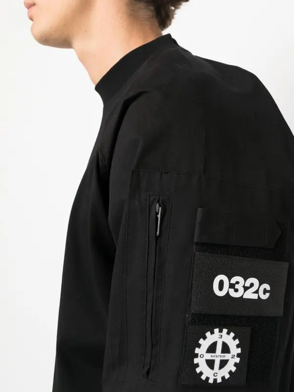 032C Multiple-patches Organic Cotton Sweatshirt
