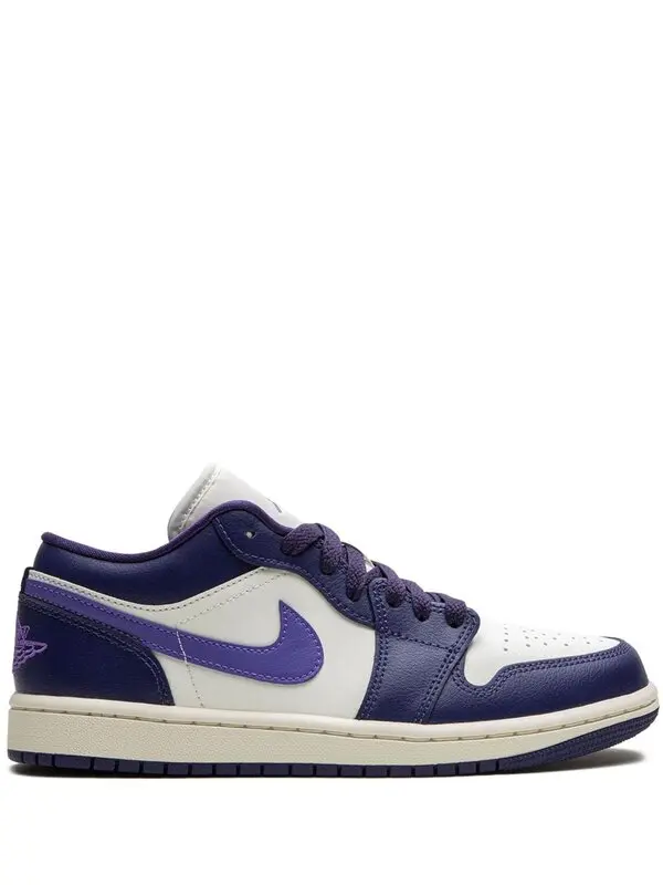 JORDAN Air 1 Low Action Grape Sneakers - Purple