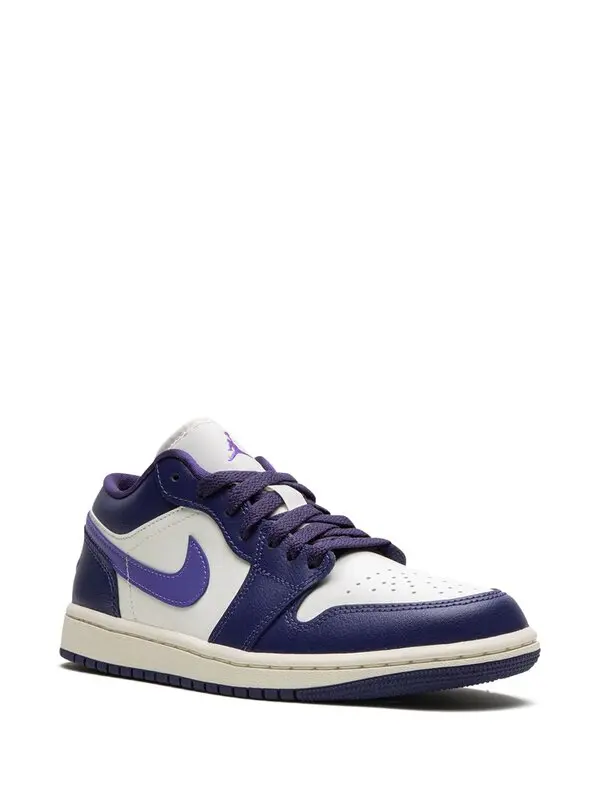 JORDAN Air 1 Low Action Grape Sneakers - Purple