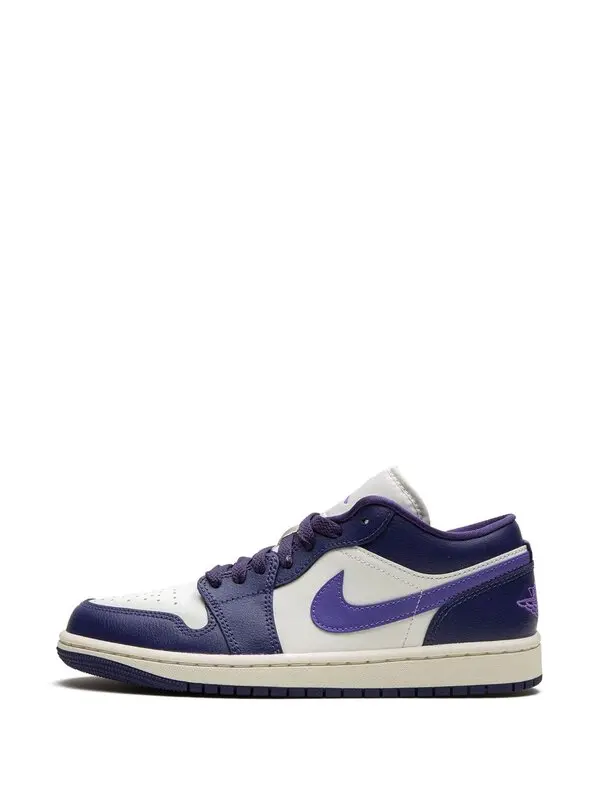 JORDAN Air 1 Low Action Grape Sneakers - Purple