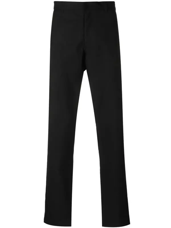 Comme Des Garçons Mid-rise Tapered Wool Trousers