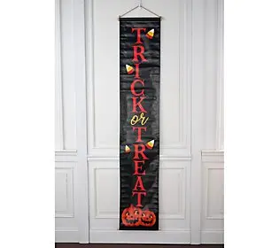 HAY & HARVEST 72 Halloween Porch Banner - One-color