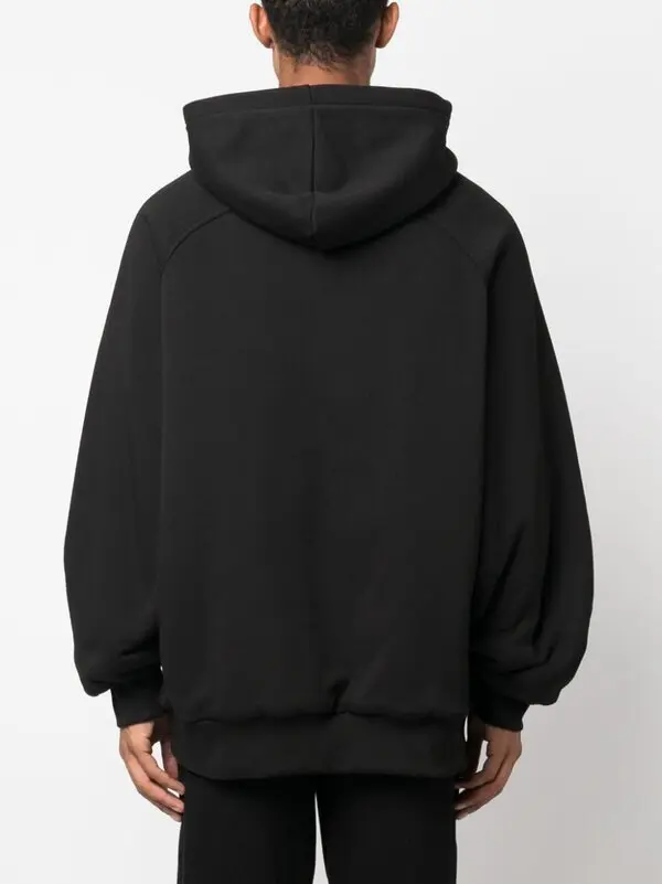 1017 Alyx 9sm Slogan-print Zip-up Hoodie