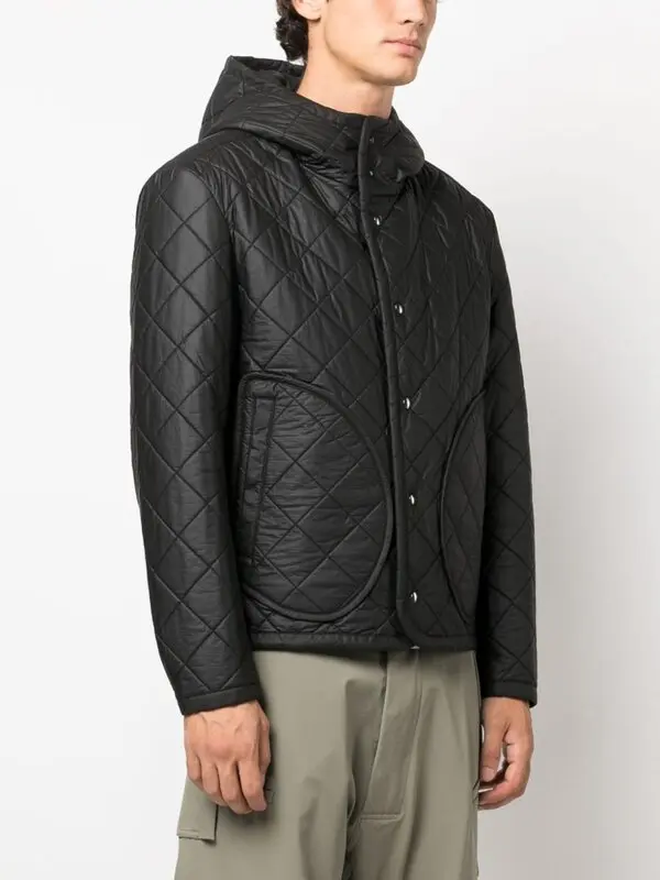 CRAIG GREEN Diamond-quilted Hooded Jacket