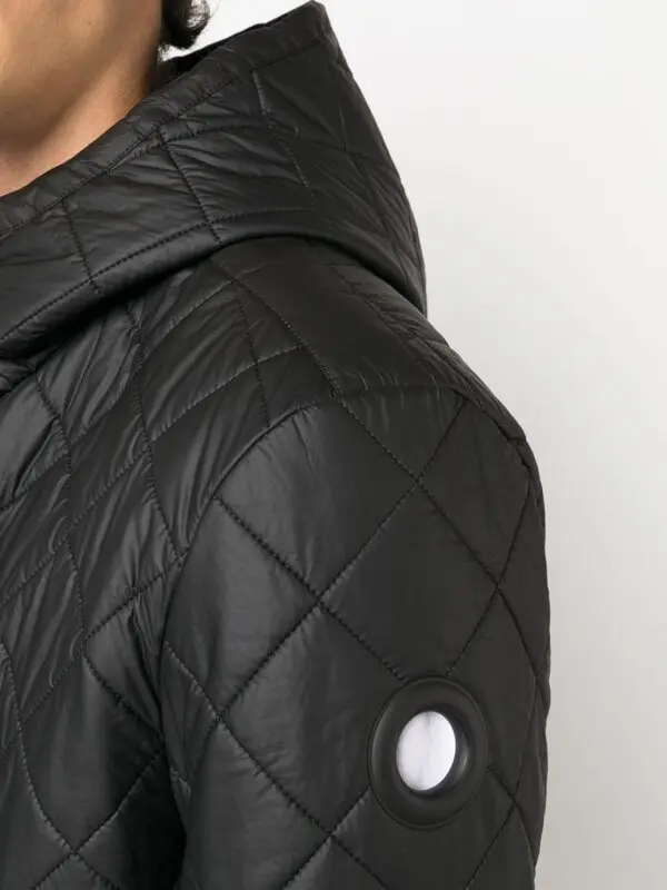 CRAIG GREEN Diamond-quilted Hooded Jacket