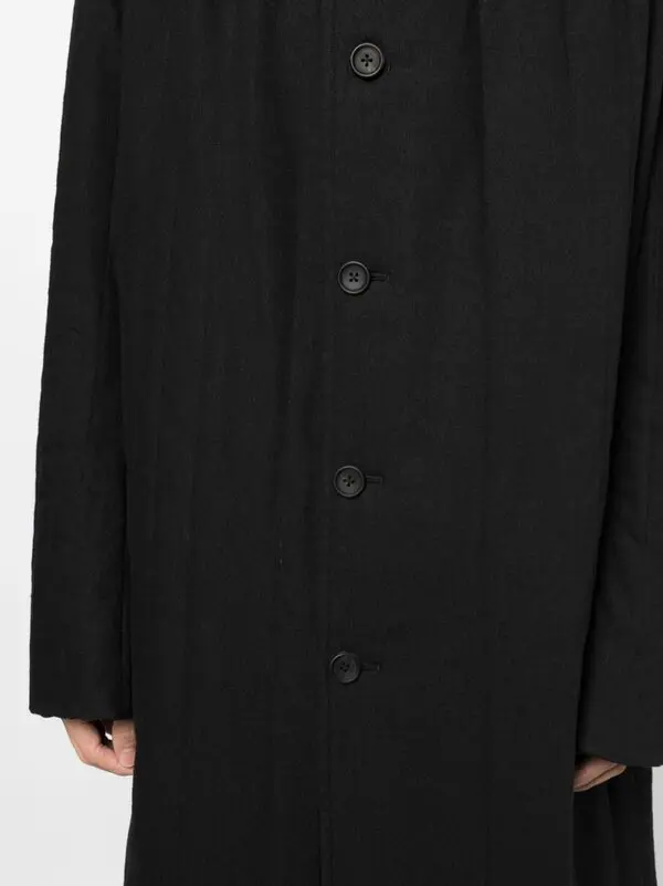 Yohji Yamamoto Single-breasted Coat