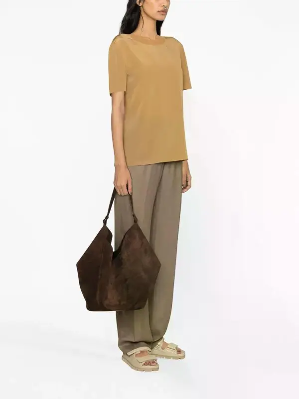 JOSEPH Silk-crepe T-shirt
