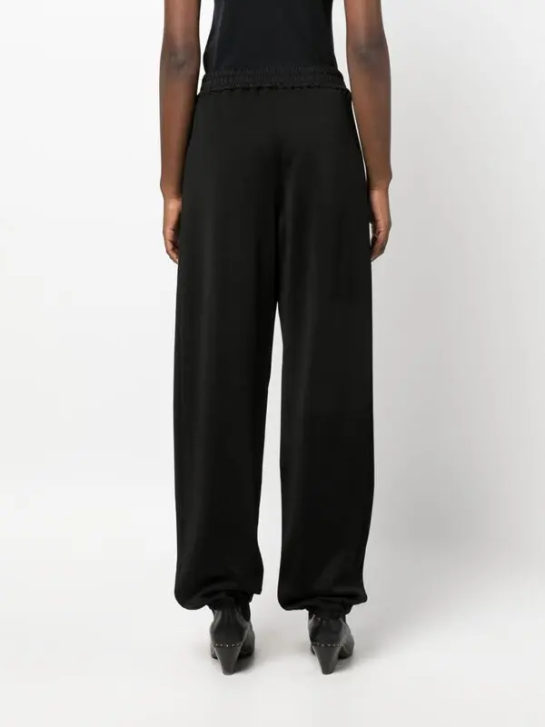 JIL SANDER Straight-leg Track Pants - Black