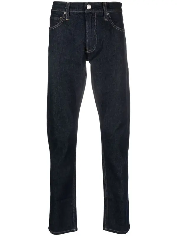 Calvin Klein Patch Slim-cut Jeans