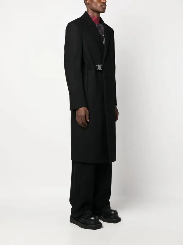 1017 Alyx 9sm Buckled Wool-blend Coat