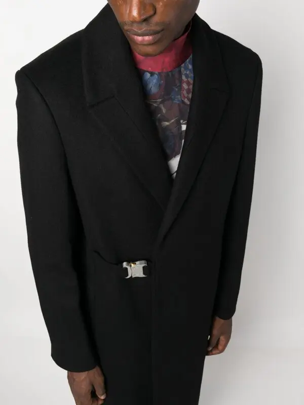 1017 Alyx 9sm Buckled Wool-blend Coat