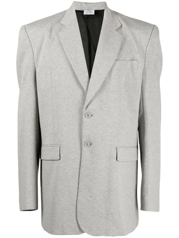 Vetements Single-breasted Notched Blazer
