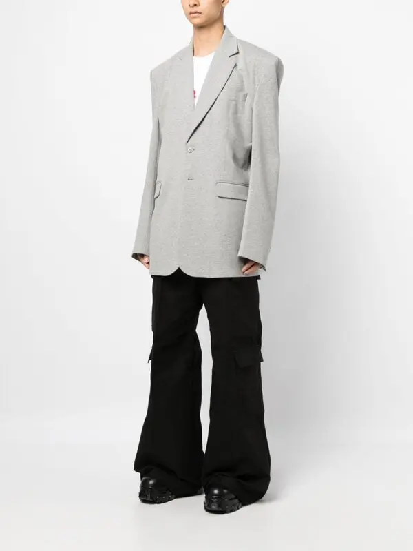 Vetements Single-breasted Notched Blazer