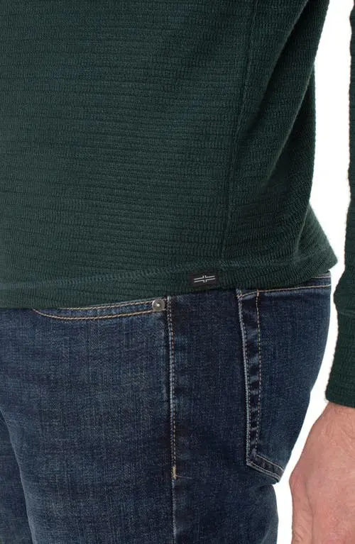 LIVERPOOL Crewneck Long Sleeve Sweater - Spruce