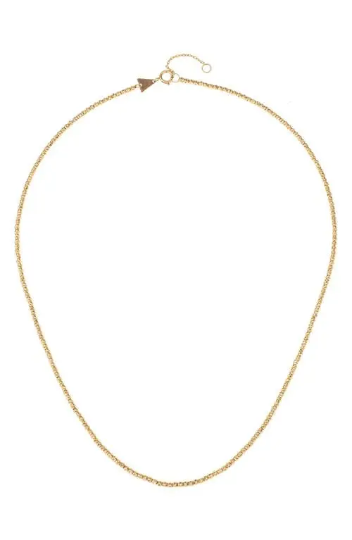 Adina Reyter Bead Chain Necklace - Yellow Gold