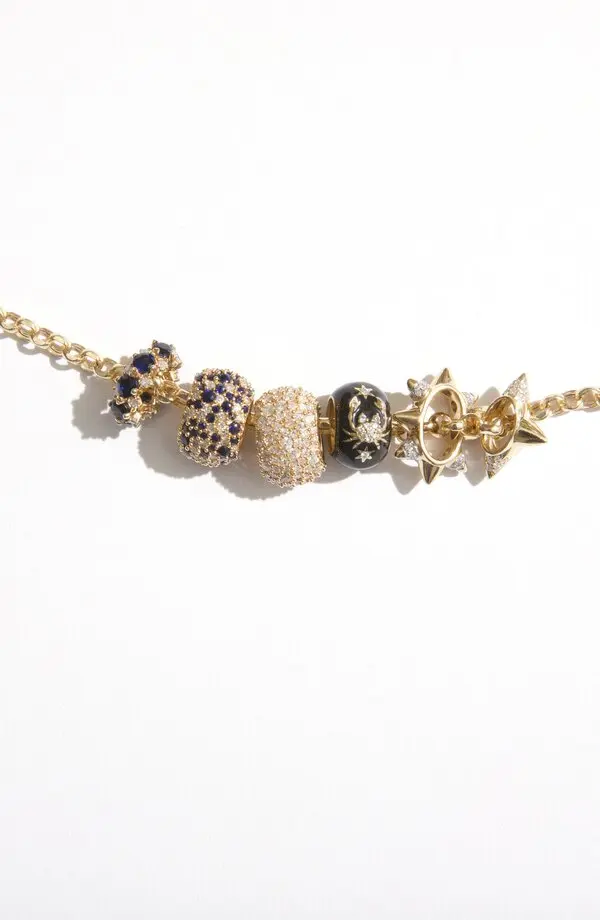 Adina Reyter Zodiac Ceramic & Diamond Bead Charm