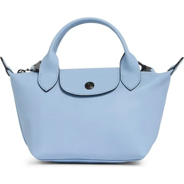 Longchamp Le Pliage Xtra Leather Top Handle Bag - Wave