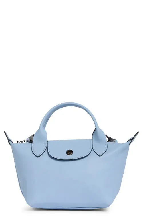 Longchamp Le Pliage Xtra Leather Top Handle Bag - Wave