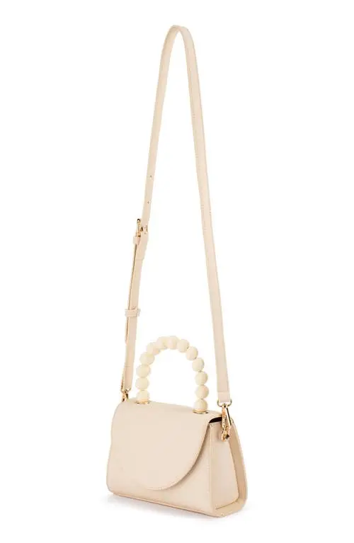 OLGA BERG Wendy Acrylic Bead Top Handle Bag