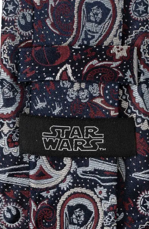 CUFFLINKS, INC. Darth Vader Silk Neck Tie - Navy