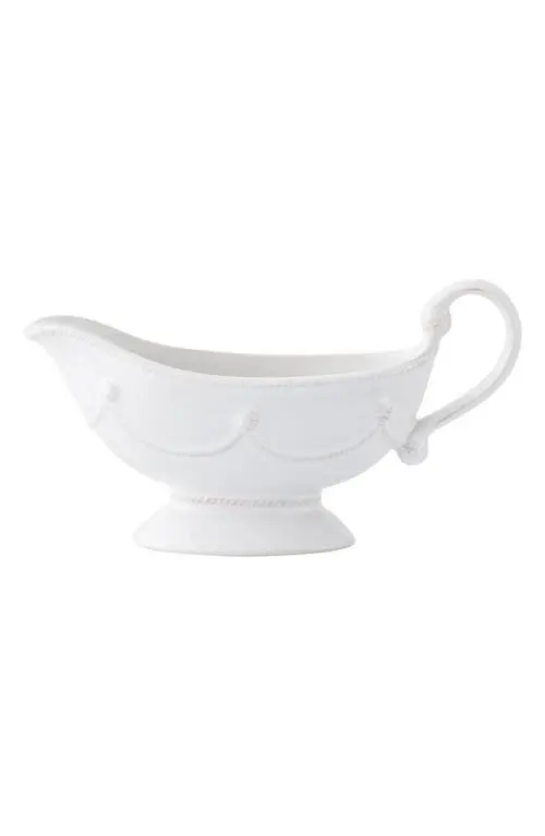 JULISKA Berry & Thread Sauce Boat & Saucer