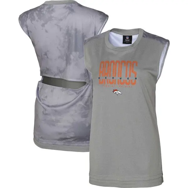 OUTERSTUFF Denver Broncos No Sweat Tank Top - Gray