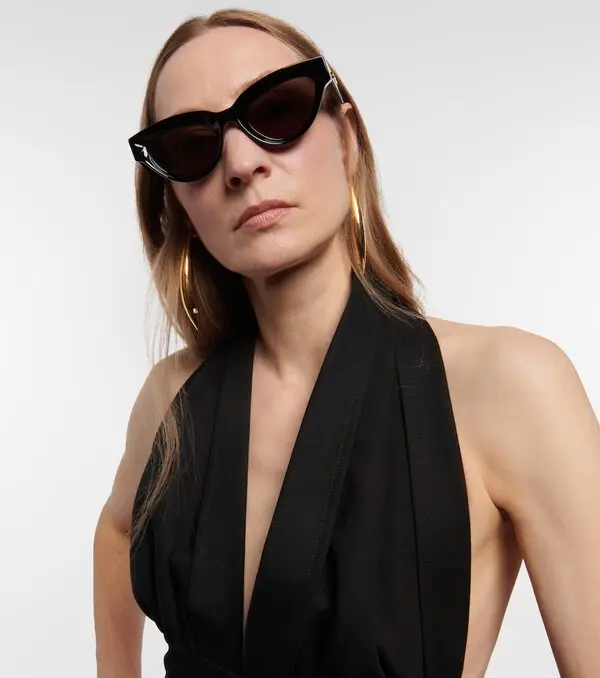 Bottega Veneta Cat-eye Sunglasses - Black