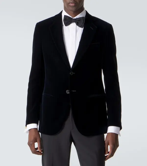 Giorgio Armani Velvet Tuxedo Jacket
