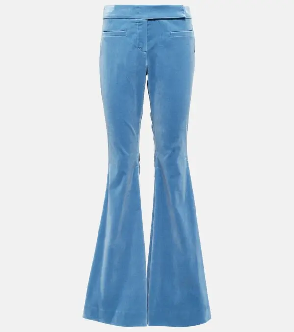 Dorothee Schumacher Velvet Flared Pants