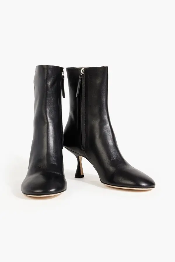 WANDLER Marine Leather Ankle Boots