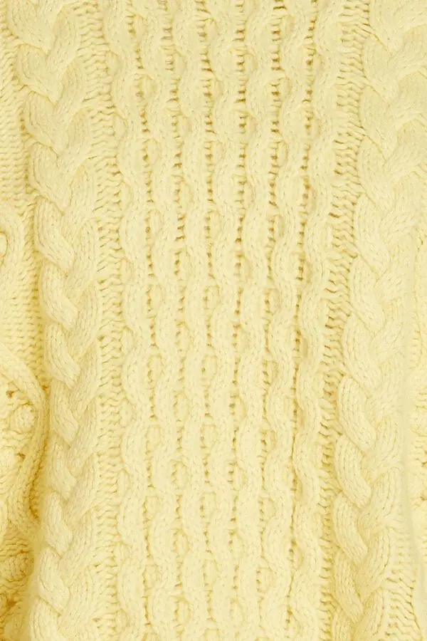 Loulou De Saison Loulou Studio Secas Cable-knit Sweater
