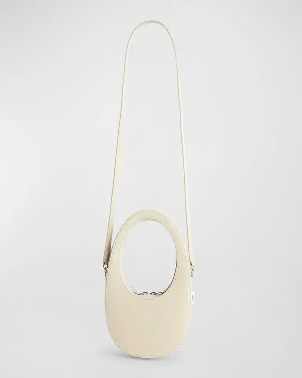 Coperni Swipe Zip Leather Crossbody Bag