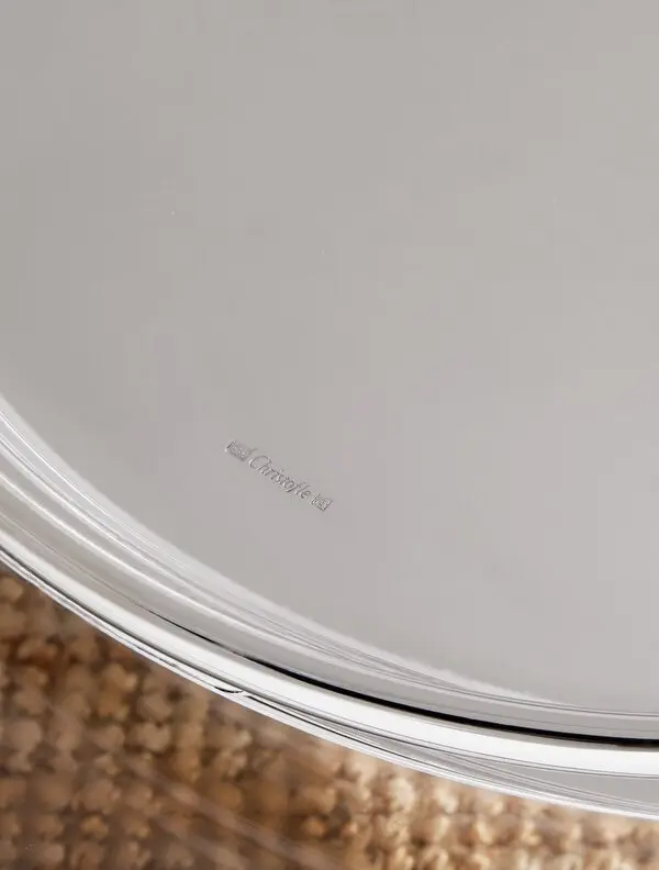Christofle Vertigo -plated Tray