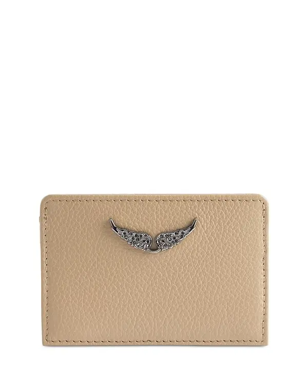 Zadig&Voltaire Pass Leather Wallet - Clay