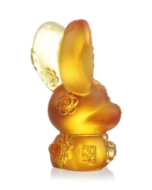 LIULI Chinese Zodiac Darling Rabbit Figurine