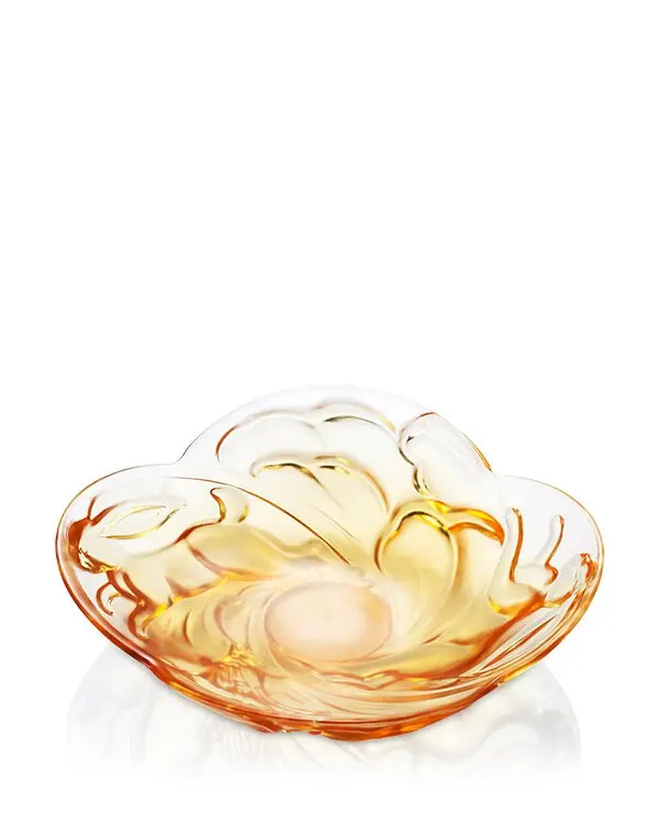 LIULI Ruyi Rabbit Dish - Amber