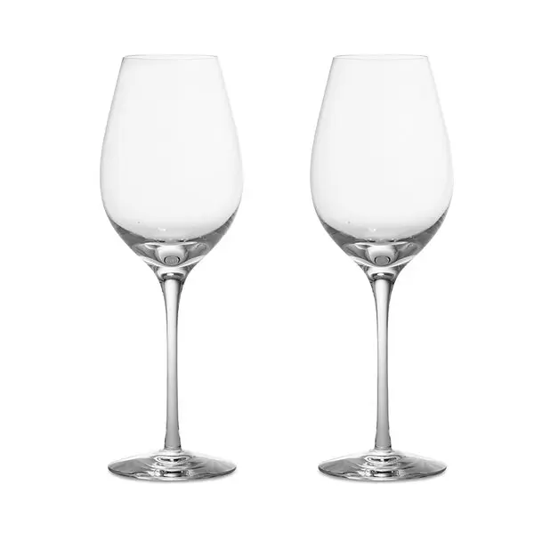 ORREFORS Difference Crisp Wine Glass, Set Of 2 - Clear