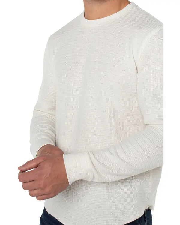 LIVERPOOL Long Sleeve Crewneck Sweater - Cream