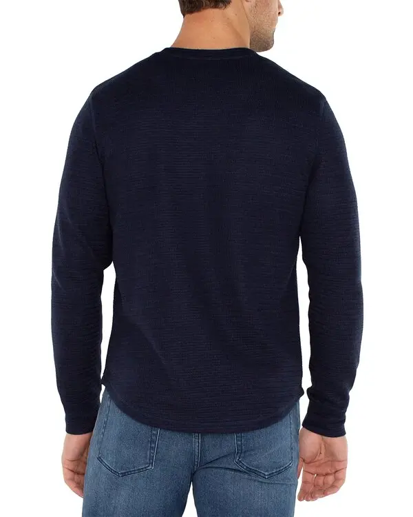 LIVERPOOL Long Sleeve Crewneck Sweater - Navy