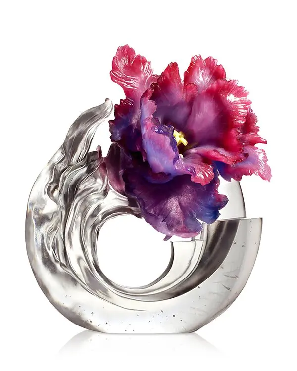 LIULI Sunny Day Crystal Tulip Sculpture - Multi