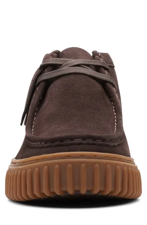 Clarks(R) Torhill Hi Chukka Boot - Dark Brown Suede  display picture 1