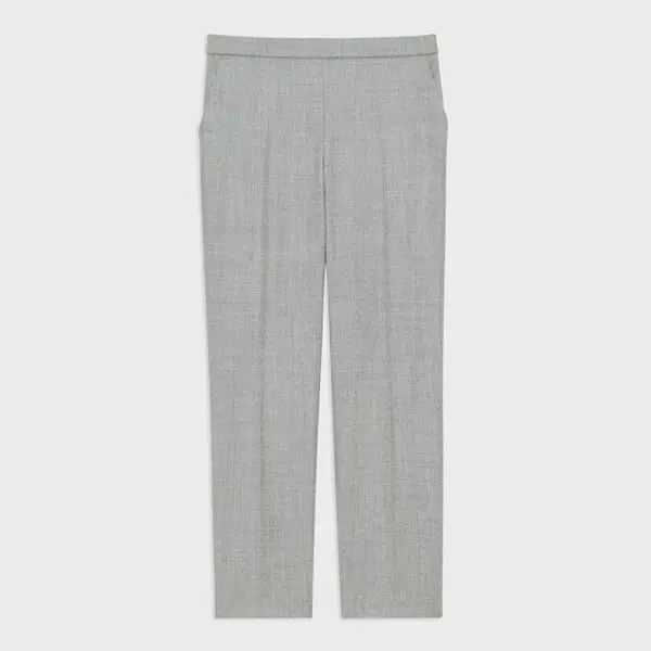 Theory Treeca Pull-on Flannel Pant - New Light Heather