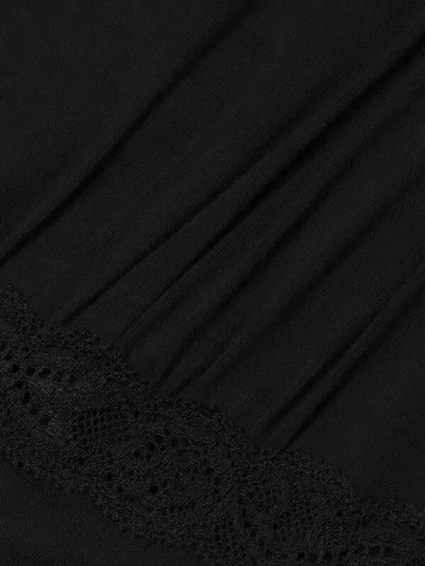 Natori Feathers Essentials Slip Midi-dress - Black
